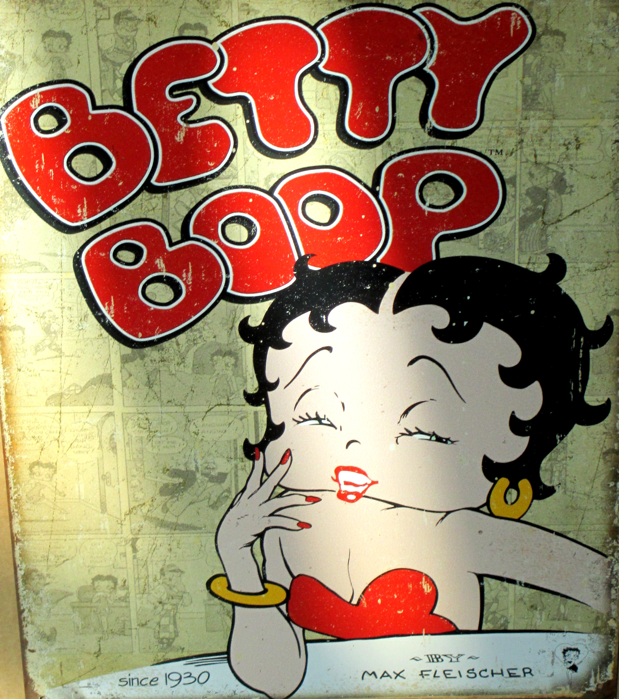 Betty Boop poster | Max Fleischer | MaryAnn Adair's 'Is it art' Blog